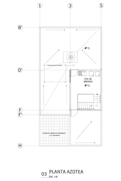Foto: Planta Azotea de Ideas Y Soluciones Arquitectonicas #870044 ...