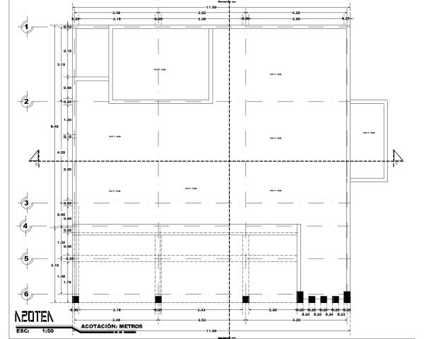 Foto: Planta de Azotea de Ar.t Diseño Y Construccion #194166 - Habitissimo