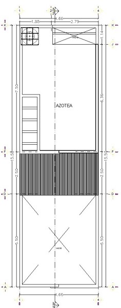 Foto: Planta de Azotea estado Propuesto de Roca Arquitectura ...