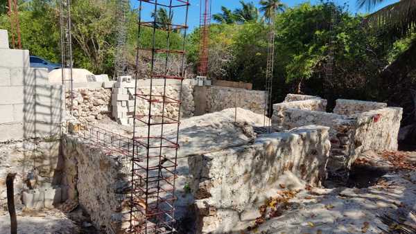 Foto: Preparacion de Dados de Cimentación / Union de Columnas de Ms ...