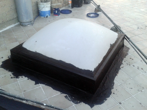 Foto: Preparacion para Impermeabilizacion de Trabes Invertidas de Arq ...