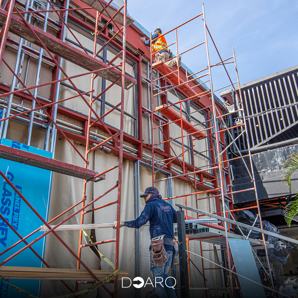 Foto: Proceso de Refuerzo Estructural de DOArq Arquitectos #945500 ...