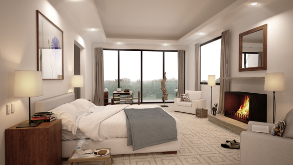 Foto: Propuesta Recamara Principal de Maz Architecture & Render Studio ...