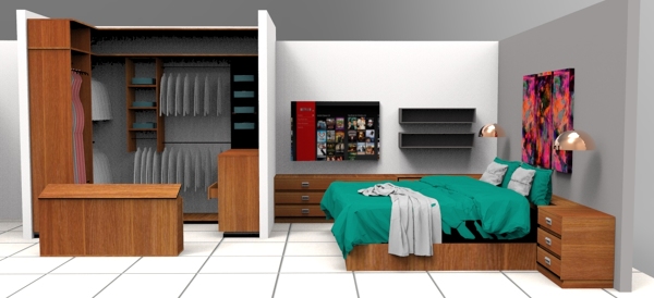 Foto: Propuestas Recamara con Closet de Ambiart Home & Furniture ...