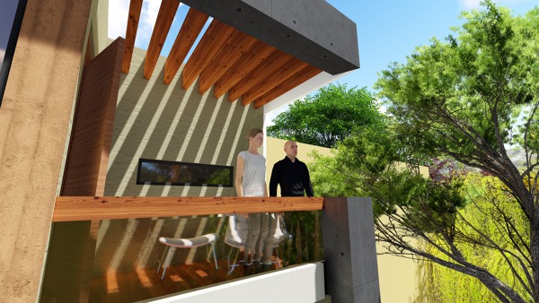 Foto: Proyecto de Terraza de Recámara Principal. de Impulsa ...