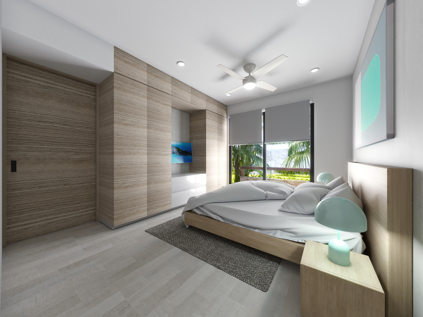 Foto: Recamara Departamento 02 de ROEDI #466017 - Habitissimo