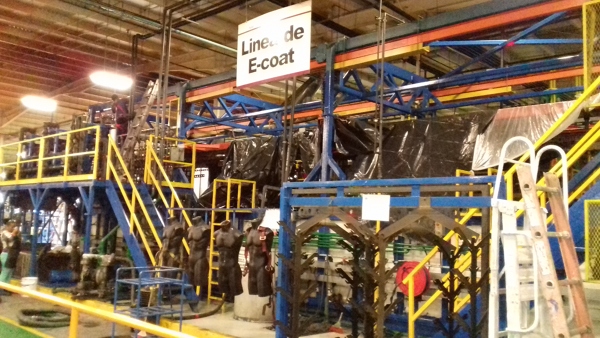 Foto: Reestauracion de Linea de Pintura Metokote de Comercializadora Y ...