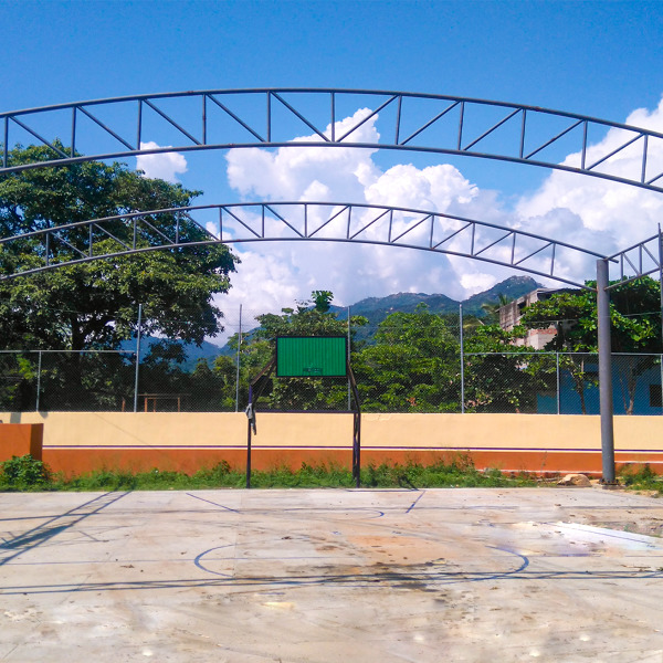 Foto: Remodelación de Cancha Multiusos San Rafael de los Moreno de ...