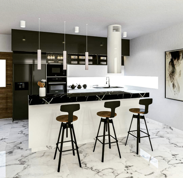 Foto: Render de Cocina de H+M #891152 - Habitissimo