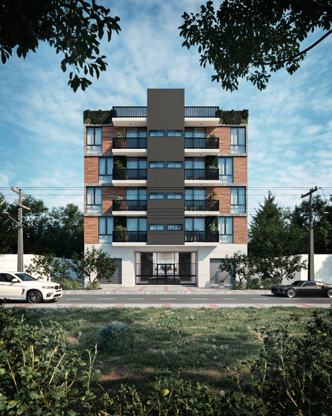 Foto: Render de Fachada Principal de Gh Estudio De Arquitectura #933346 - Habitissimo