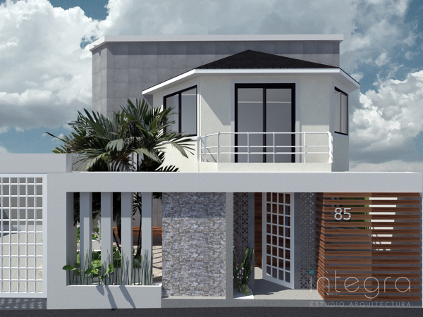 Foto: Render Fachada Integral de Integra Estudio Arq #334531 - Habitissimo