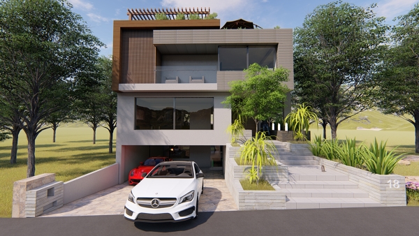 Foto: Render Fachada Principal de S34 Estudio De Arquitectura #781770 ...