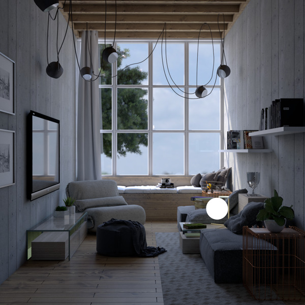 Foto: Render Interior Diurno de Arq. Royer Lazaro P. #713477 - Habitissimo