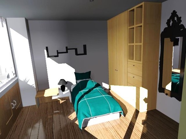 Foto: Render Recámara de Arsso Diseño Y Arquitectura S. C. #413757 ...