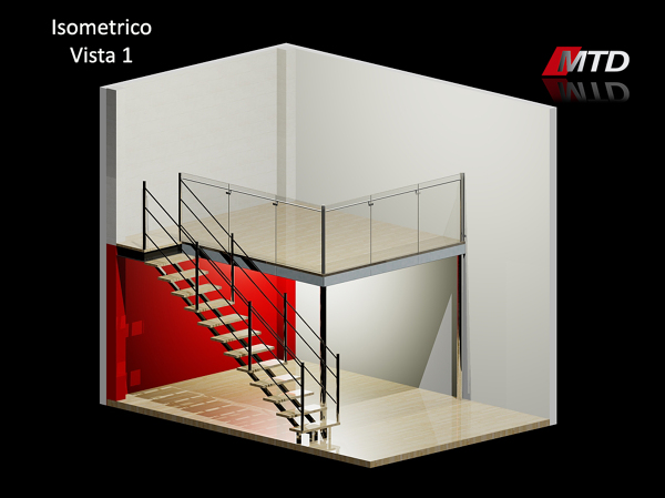 Foto: Render y Diseño de Tapanco Render 2. de Mtd #51037 - Habitissimo