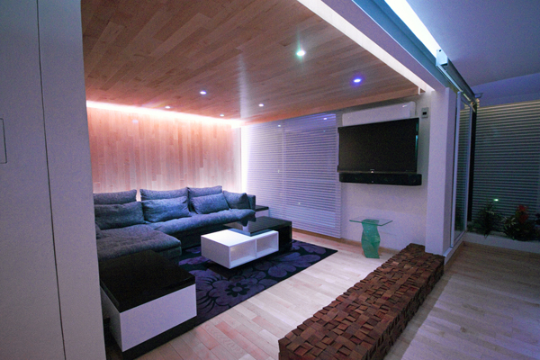 Foto: Sala de TV de Fmda Studio Arquitectura Sa De Cv #216146 - Habitissimo