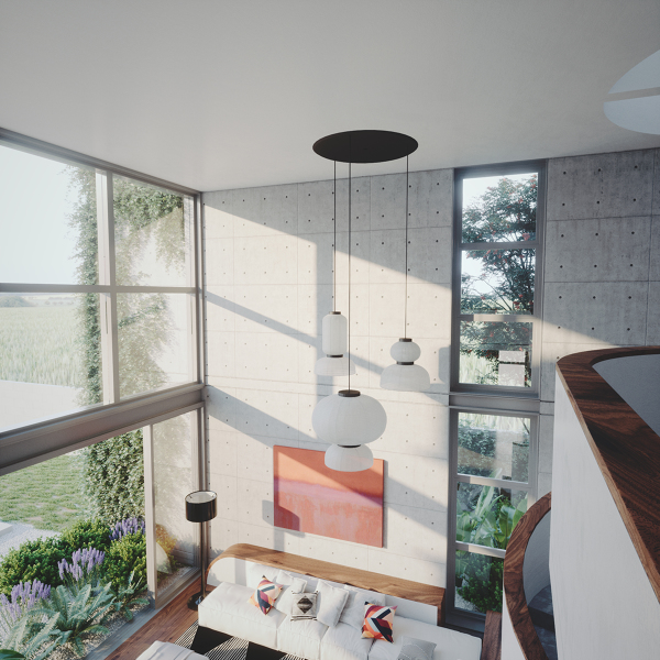 Foto: Sala Vista desde Segundo Piso de Adrian Cardenas Building ...