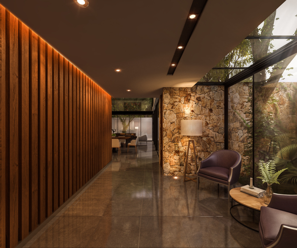 Foto: Vestíbulo Acceso de Carco Arquitectura Y Construccion #575504 ...