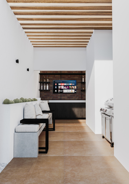 Foto: Vista Exterior Bar de INTRO Arquitectura e Interiorismo #815868 ...