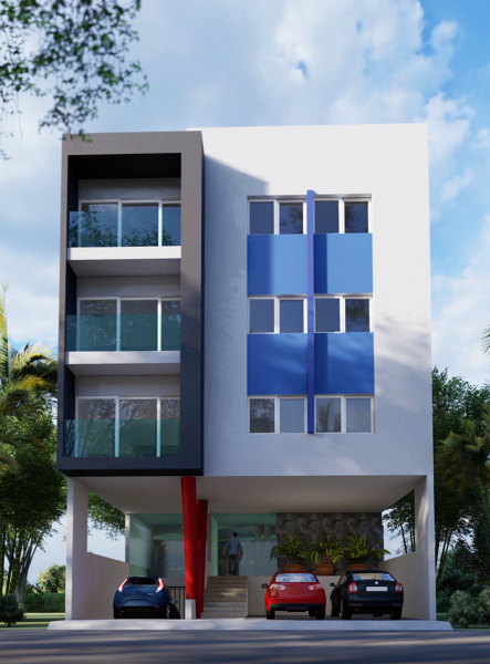 Foto: Vista Frontal Edificio de uso Mixto de Arquitecto Jakez #754222 - Habitissimo